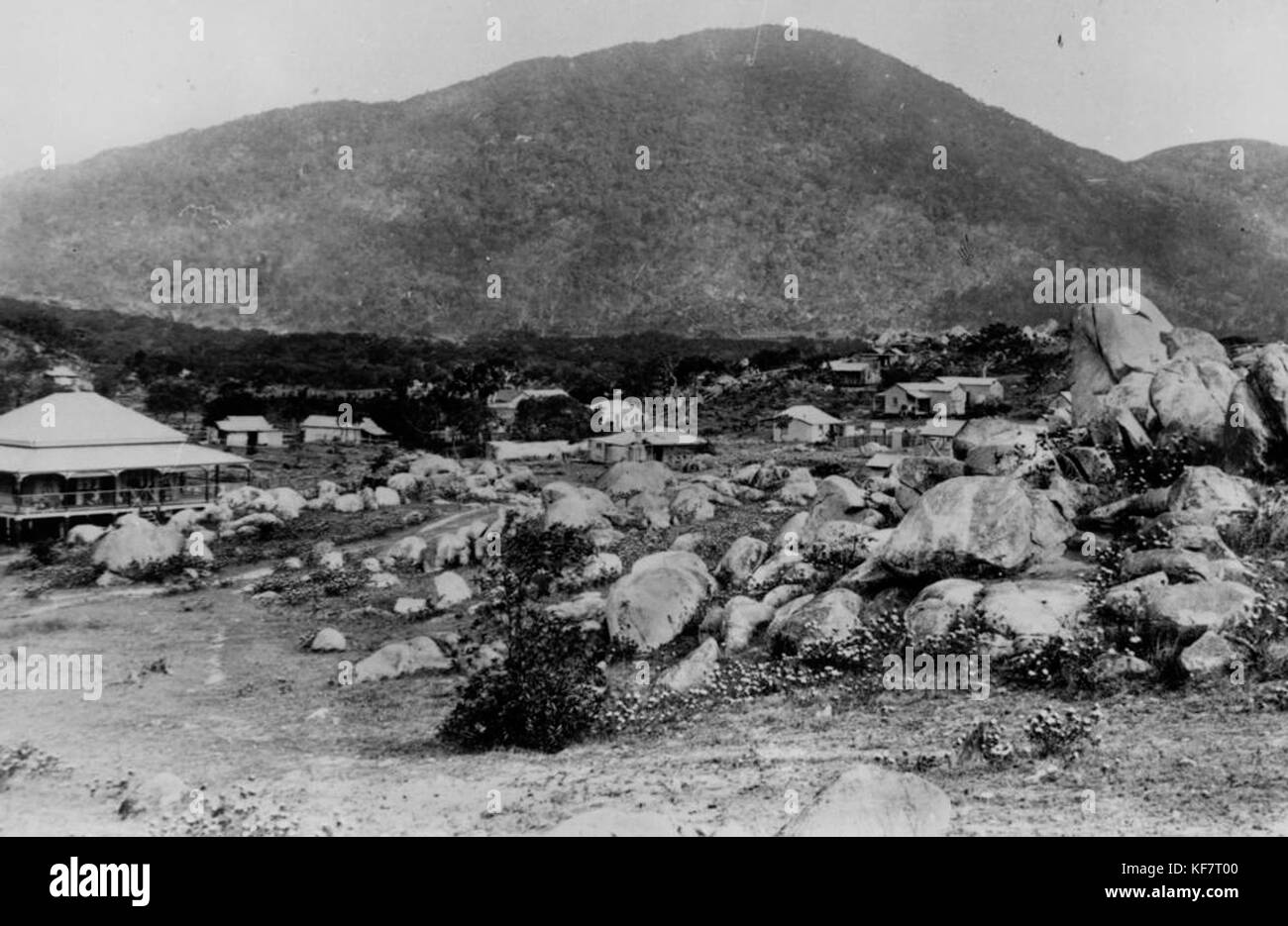 This early photograph of Cooktown, dating around 1888, offers a glimpse ...