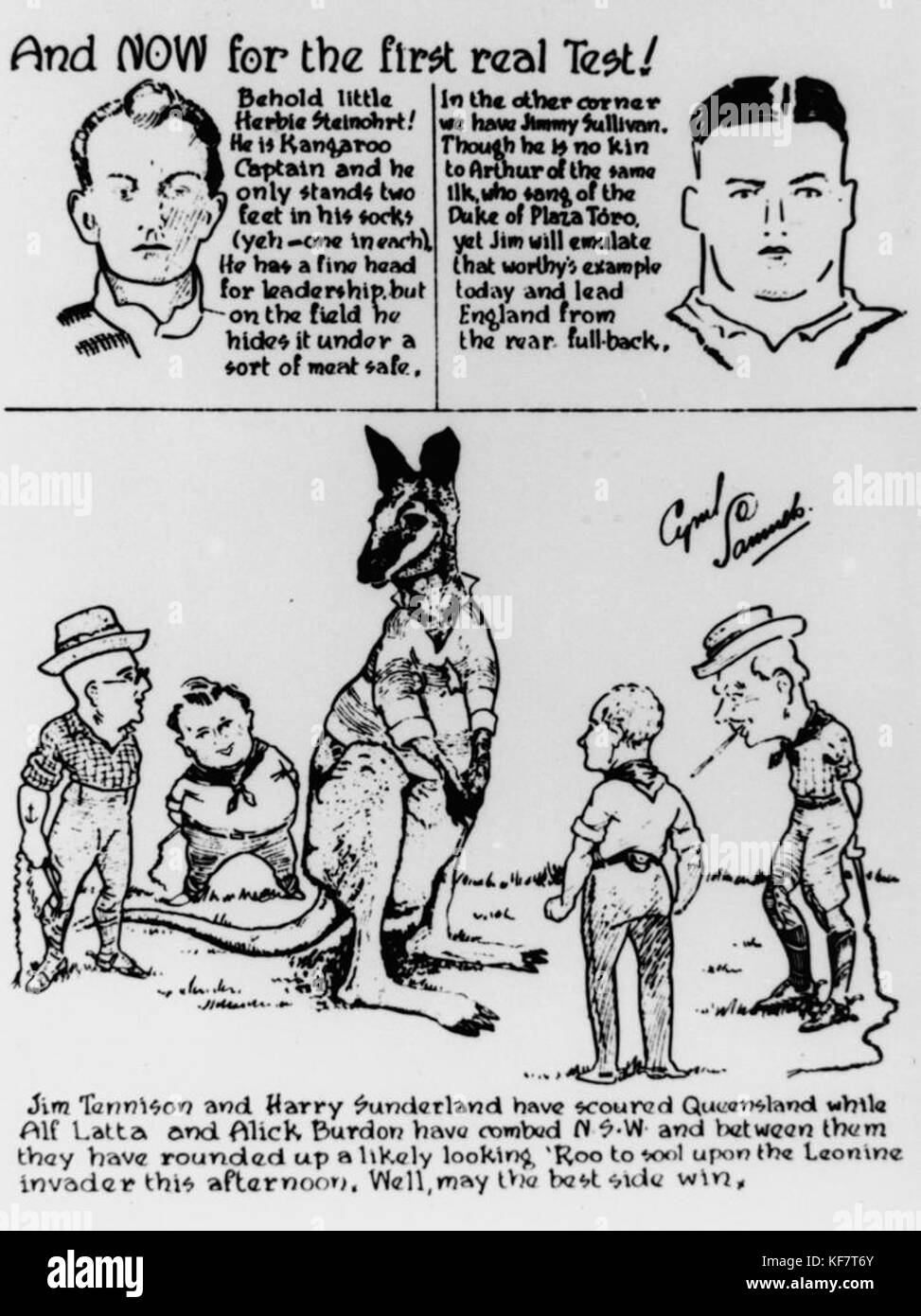 Rugby match cartoon hi-res stock photography and images - Alamy