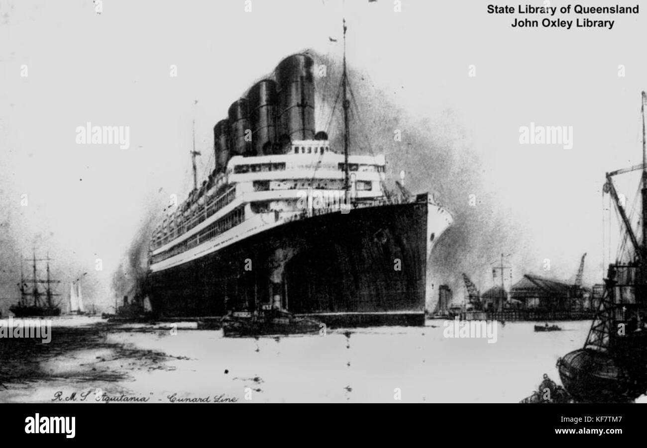 1 133313 Aquitania (ship Stock Photo - Alamy