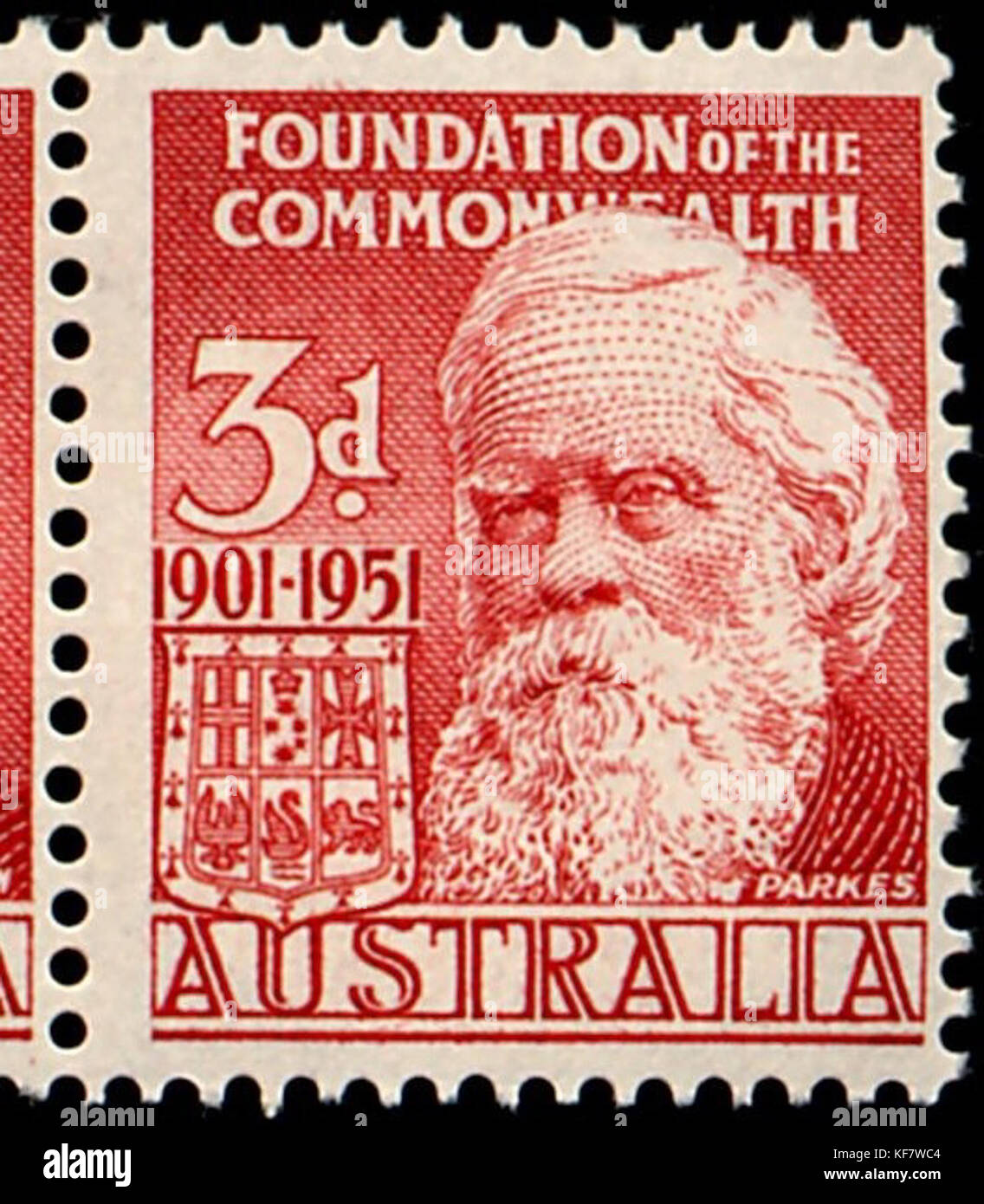 This Australian stamp, cataloged as number 1573, features a notable ...