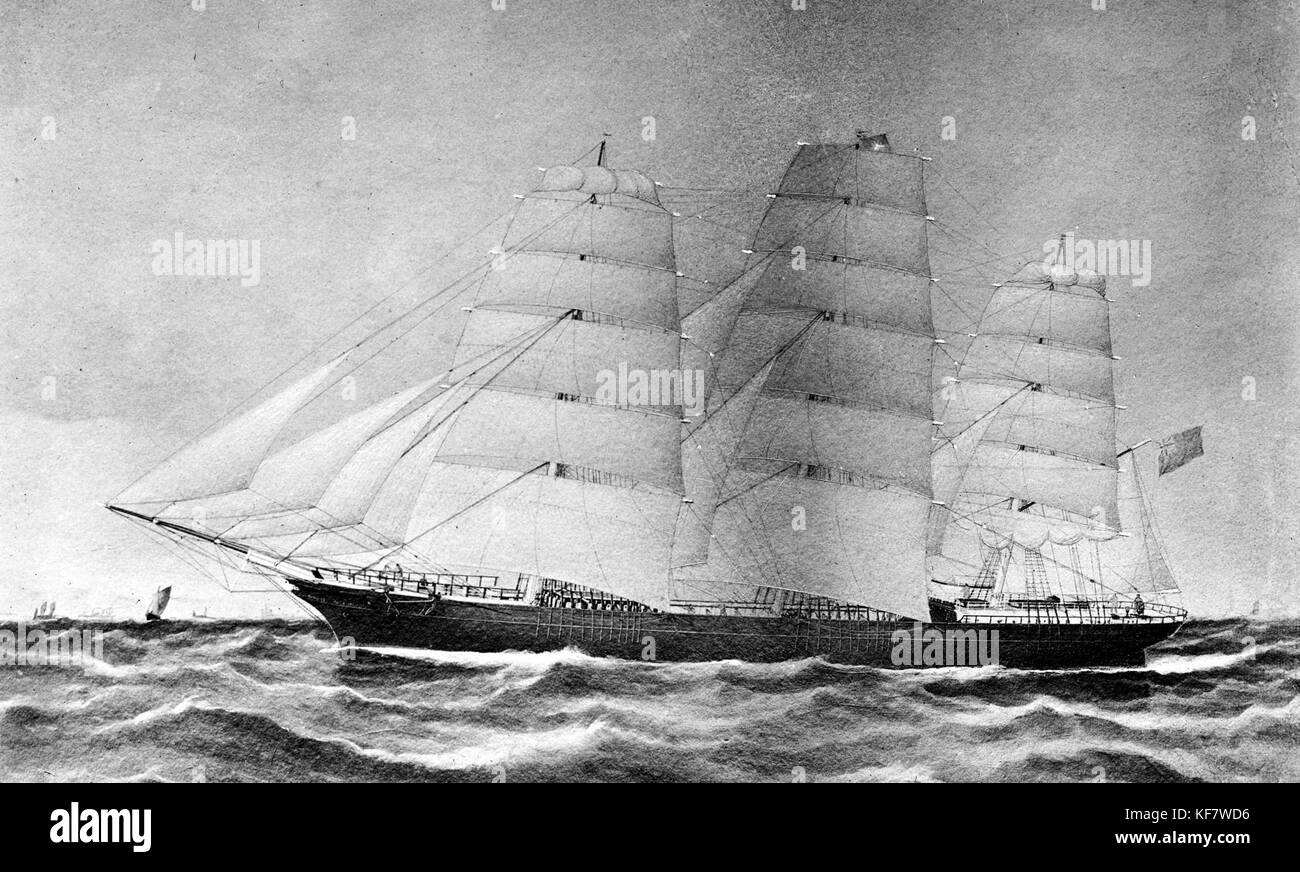 Aviemore (ship, 1870) SLV H91.108 3087 Stock Photo - Alamy