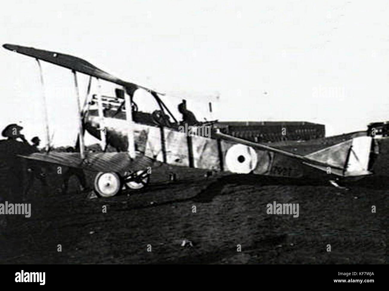Captured Rumpler C.VII side view 1919 Stock Photo - Alamy
