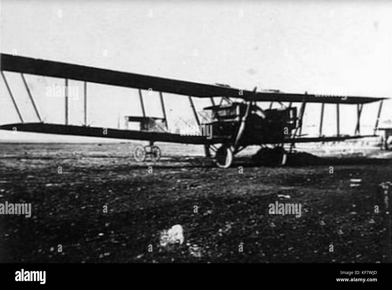 Captured Gotha G.IX at Bickendorf 1919 Stock Photo - Alamy