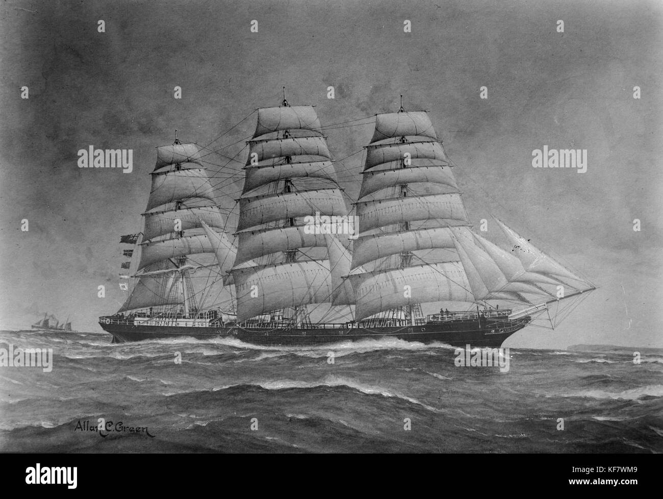 Cimba (clipper, 1878) SLV H91.325 1036 Stock Photo - Alamy