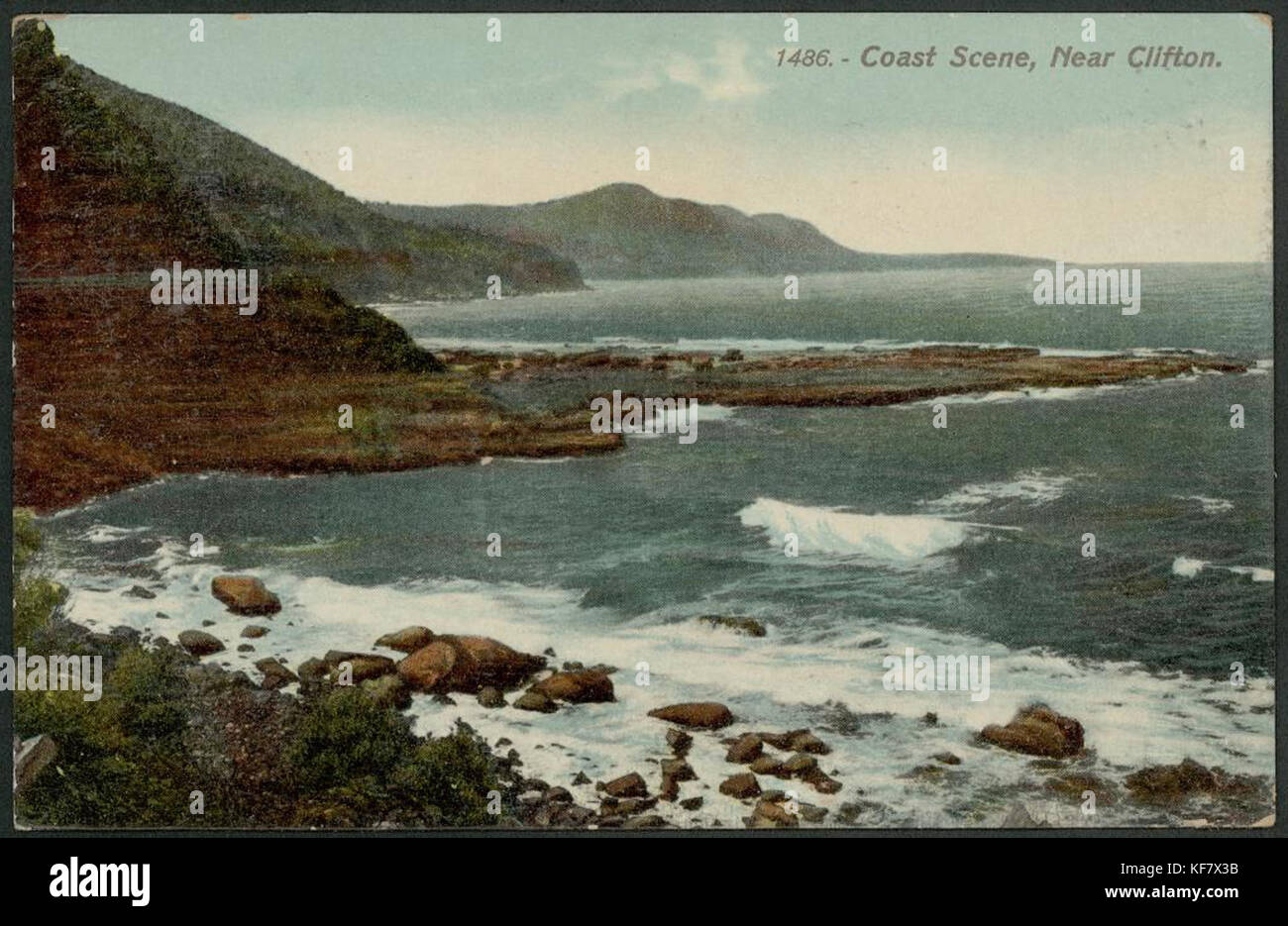 Coast Scene, Clifton, 1910 (8285836765 Stock Photo - Alamy