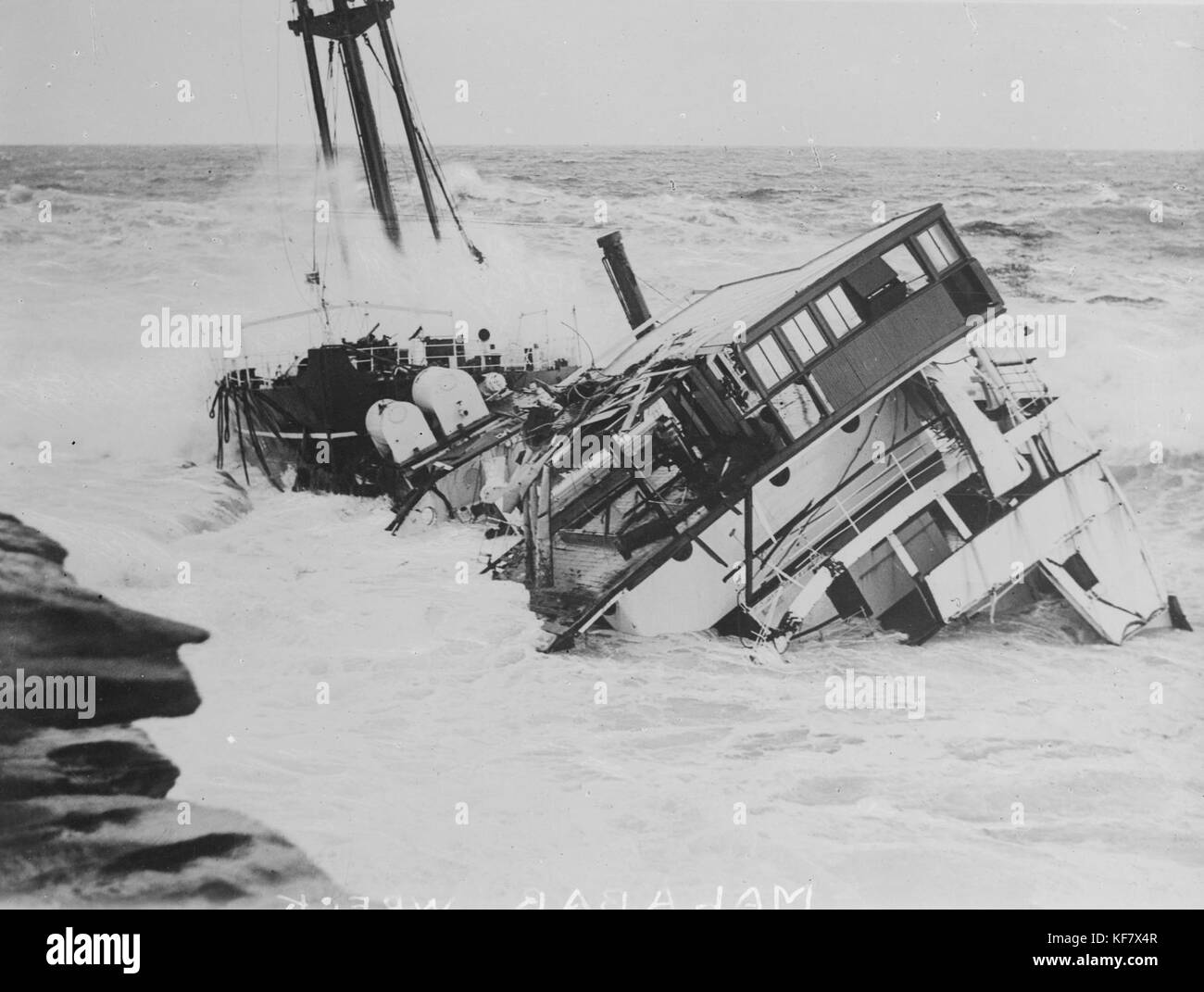 Malabar (ship, 1925) SLV H91.250 544 Stock Photo - Alamy