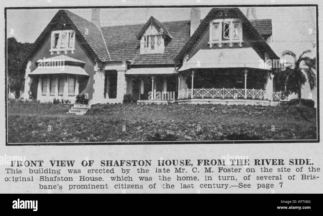 1 116952 Front of the residence, Shafston, built on the site of the ...