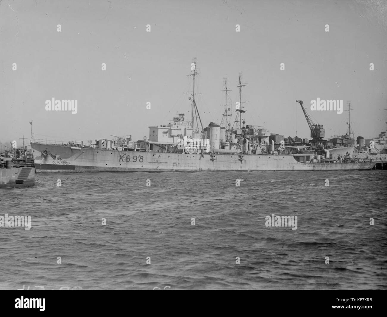 HMAS Condamine by Allan Green SLV H91.325 827 Stock Photo - Alamy