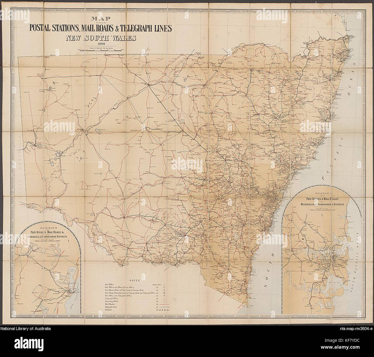 Telegraph map australia hi-res stock photography and images - Alamy