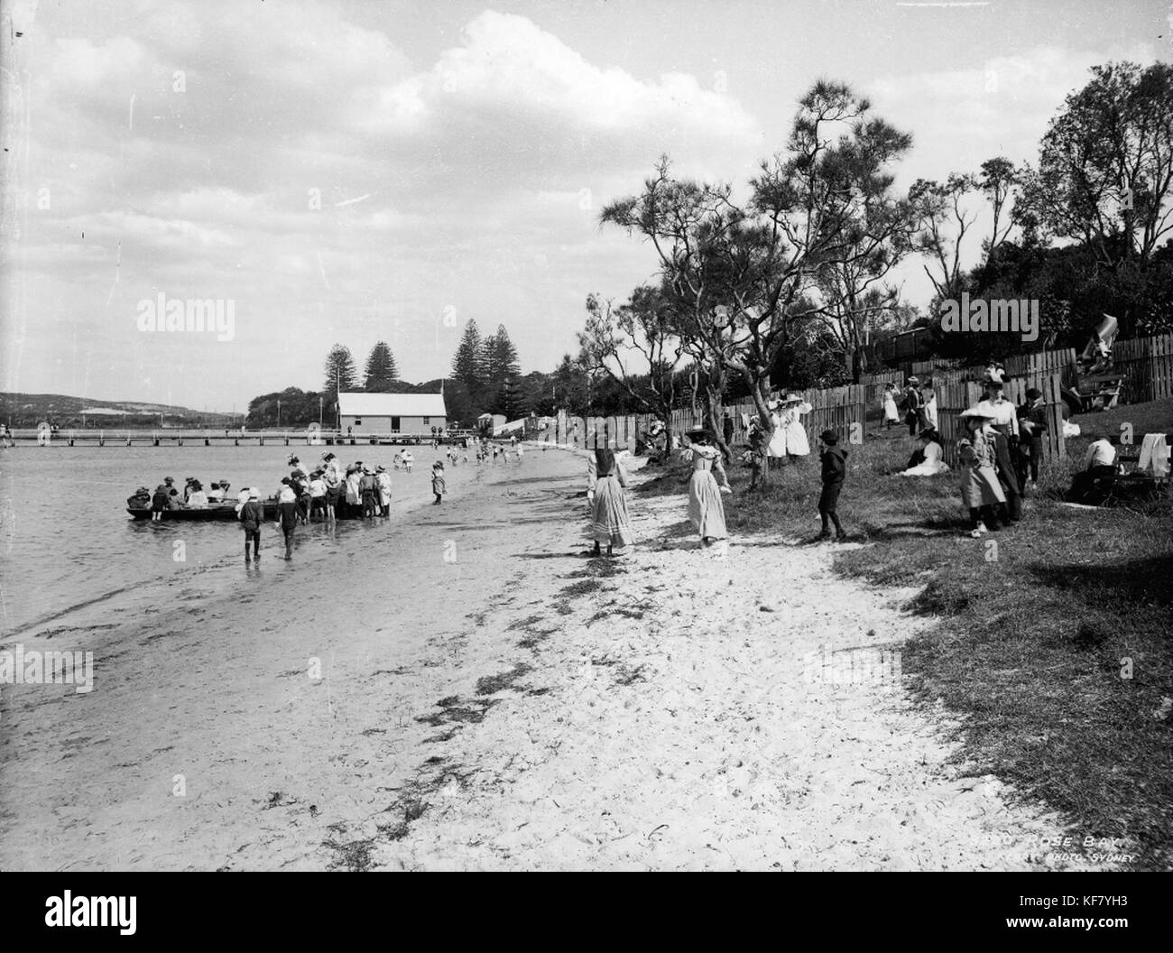 View bay waterway in Black and White Stock Photos & Images - Alamy