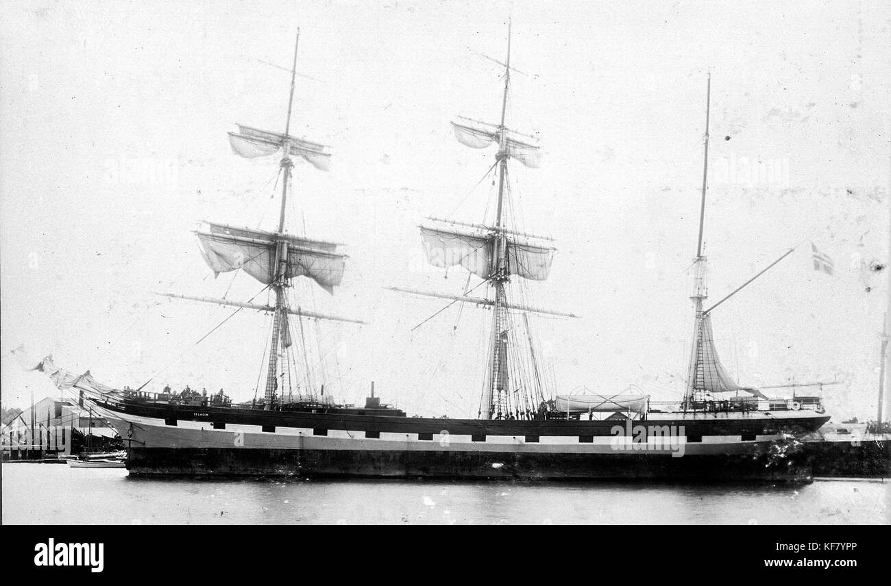 Solhaim (ship, 1876) SLV H99.220 499 Stock Photo - Alamy
