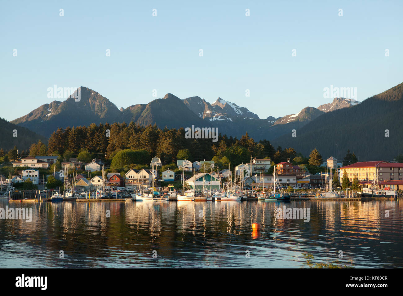 Alaska sitka boats harbor hi-res stock photography and images - Alamy