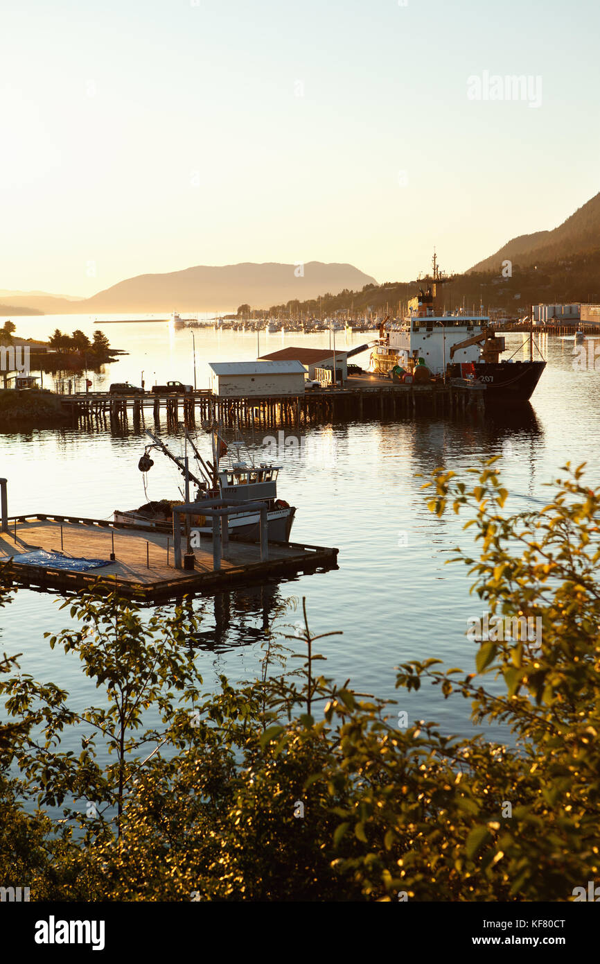 Alaska sitka boats harbor hi-res stock photography and images - Alamy
