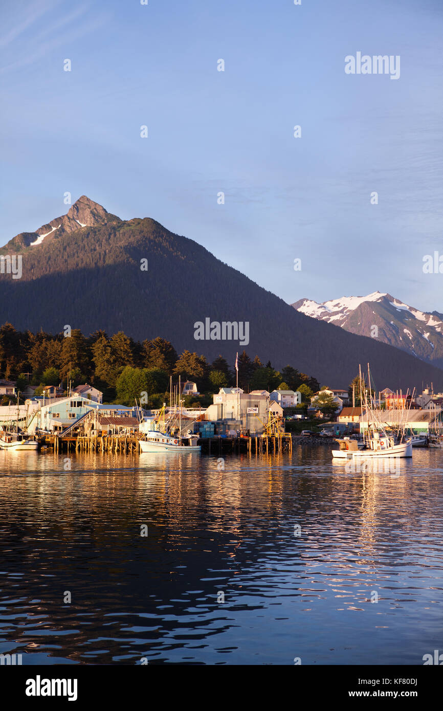 Alaska sitka boats harbor hi-res stock photography and images - Alamy