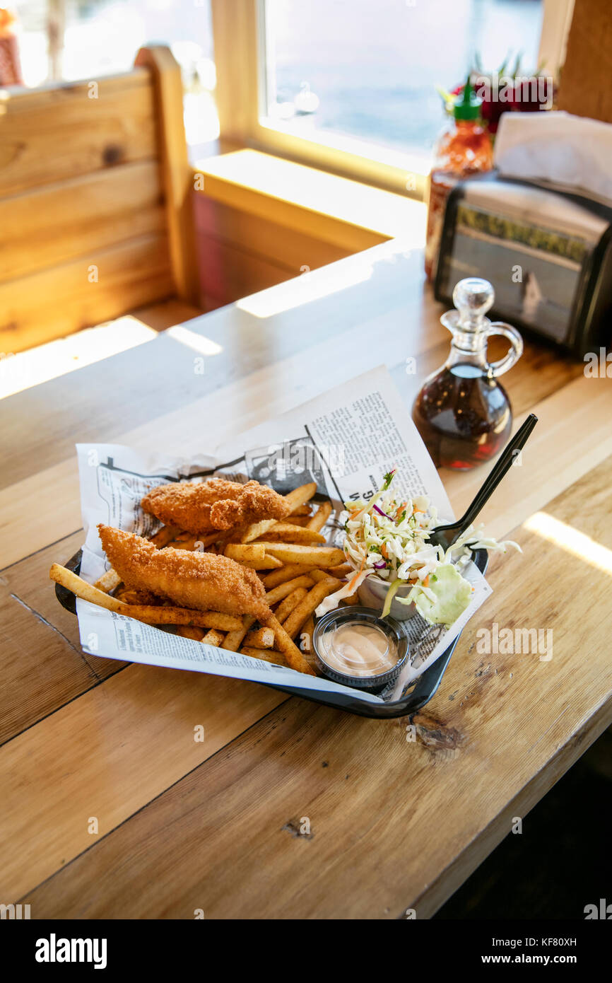 Fish chip restaurant interior hi-res stock photography and images - Alamy