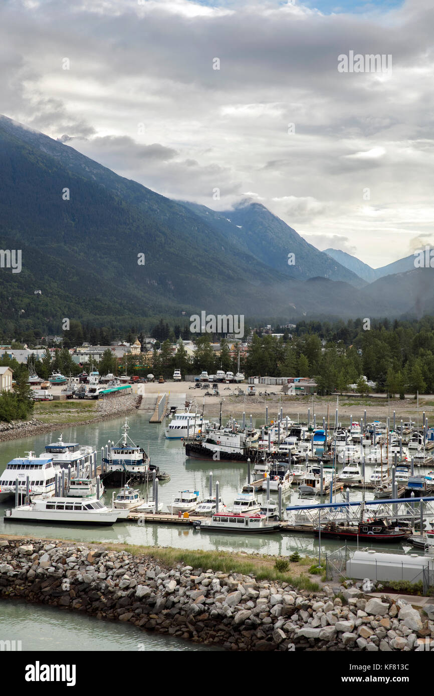 Fishing boats dock in sitka hi-res stock photography and images - Alamy