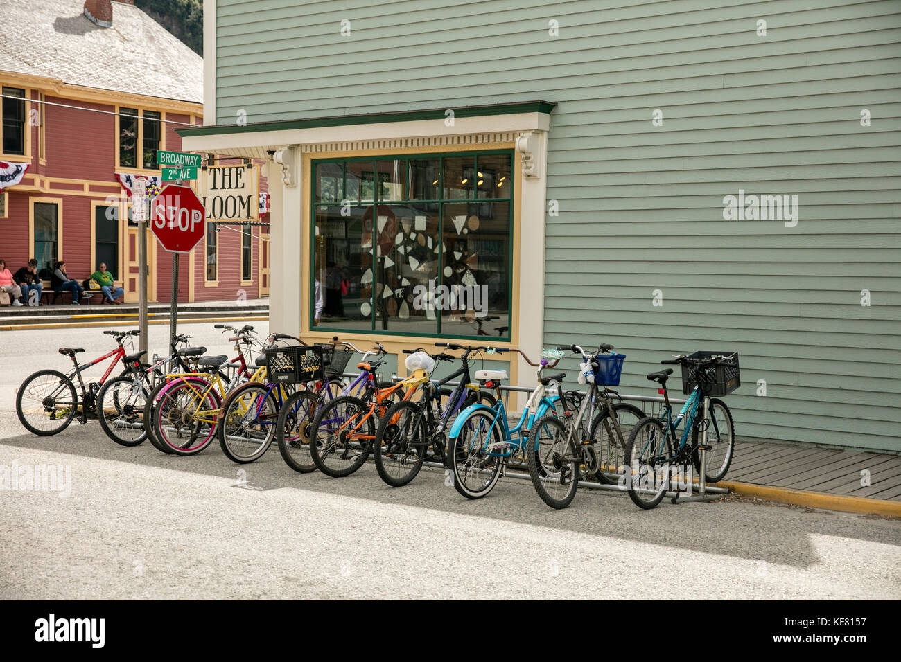 Bike racks outside building hi-res stock photography and images - Alamy