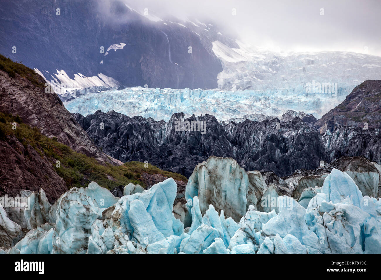 USA, Alaska, Glacier Bay, breathtaking views of the Grand Pacific ...
