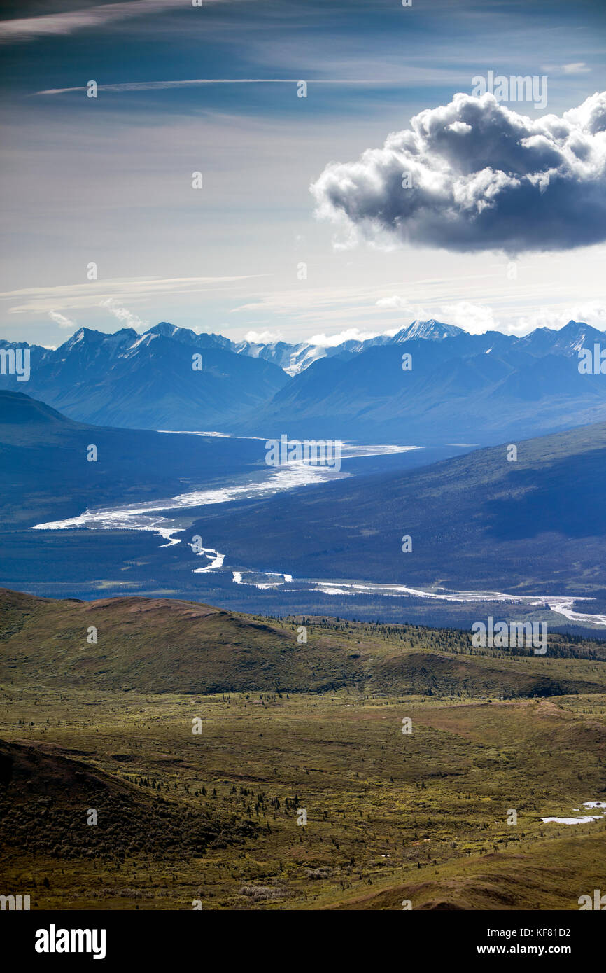 USA, Alaska, Denali, Denali National Park, some of the breathtaking ...
