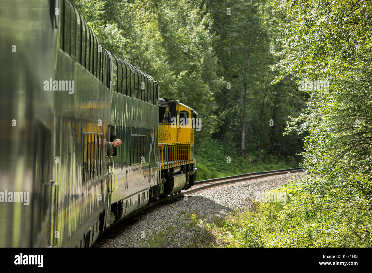 Mckinley explorer rail hi-res stock photography and images - Alamy