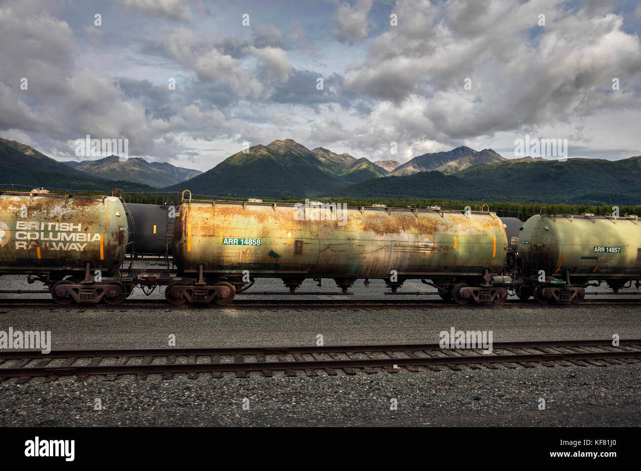 Mckinley explorer rail hi-res stock photography and images - Alamy