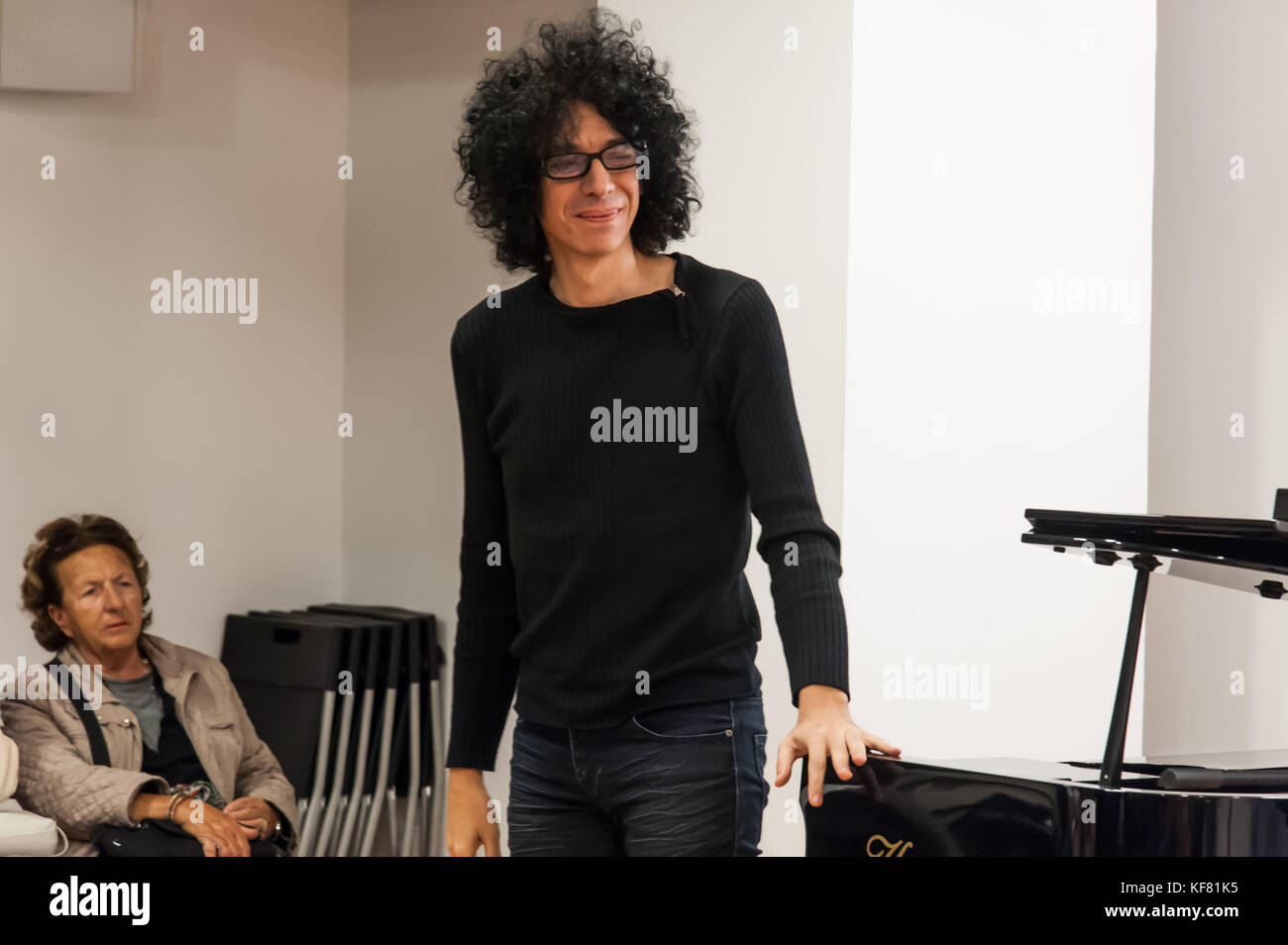 The world-renowned pianist and composer Giovanni Allevi presented his ...