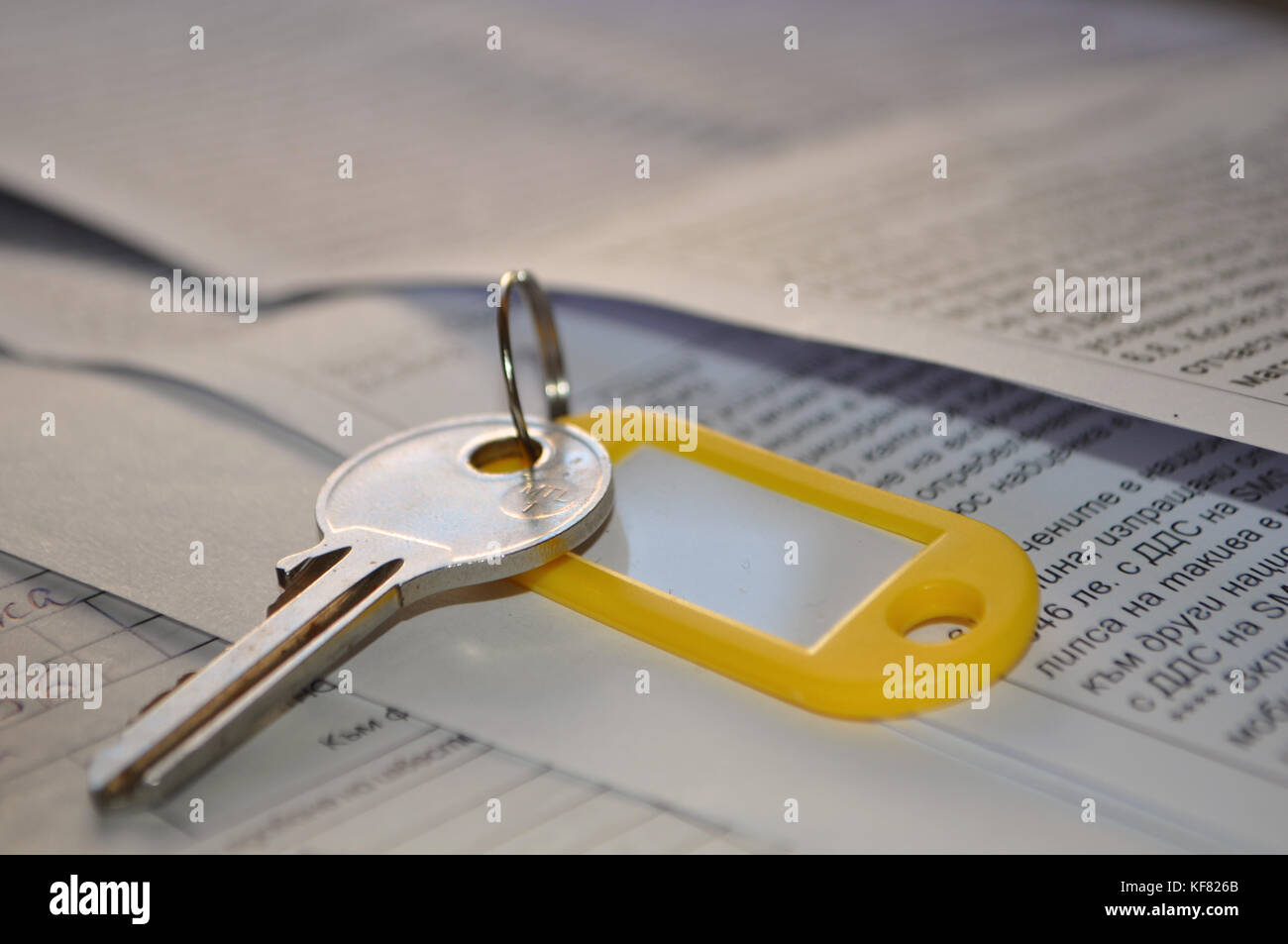 Key holder with documents hi-res stock photography and images - Alamy