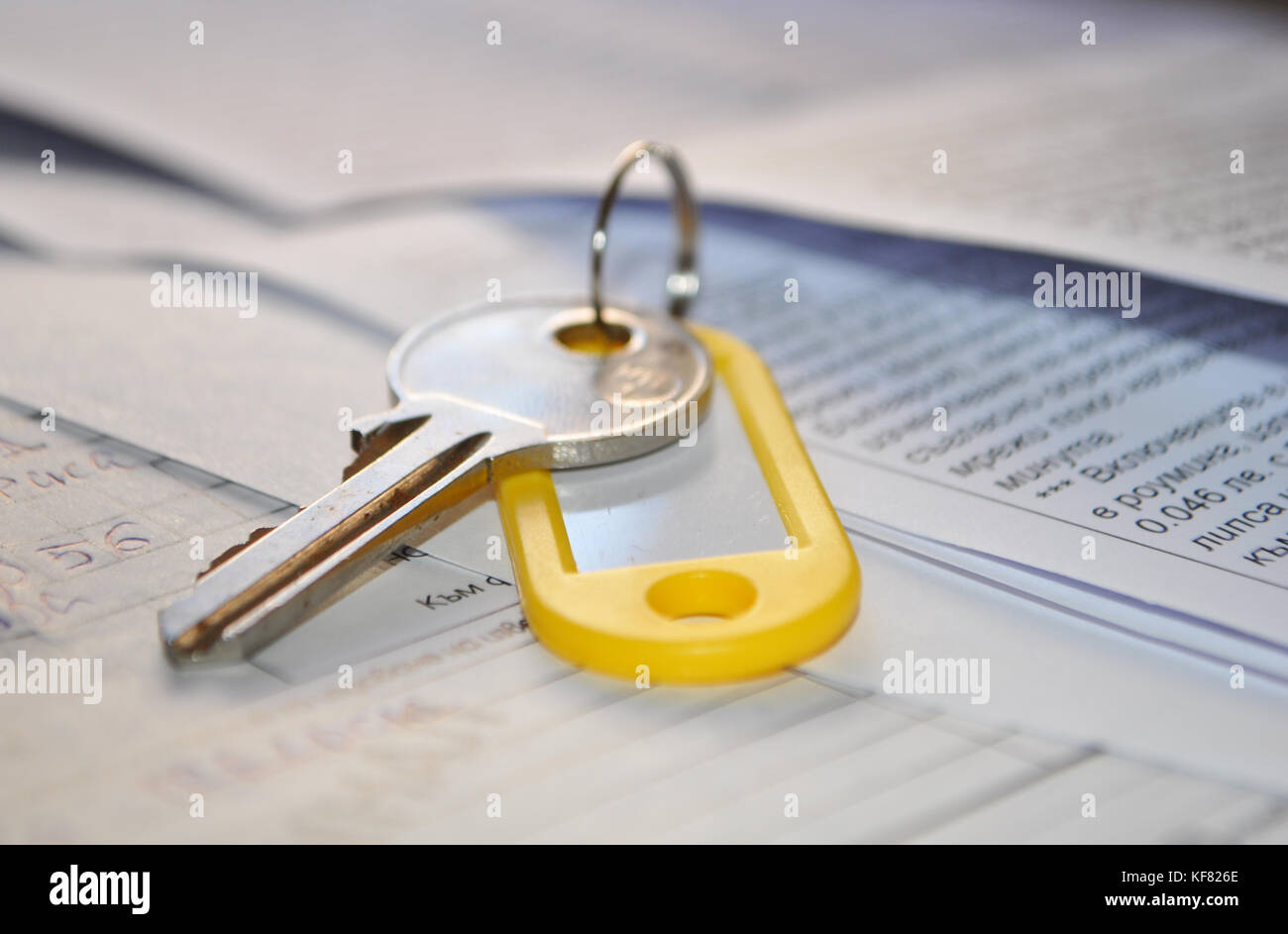 Simple key documents hi-res stock photography and images - Alamy