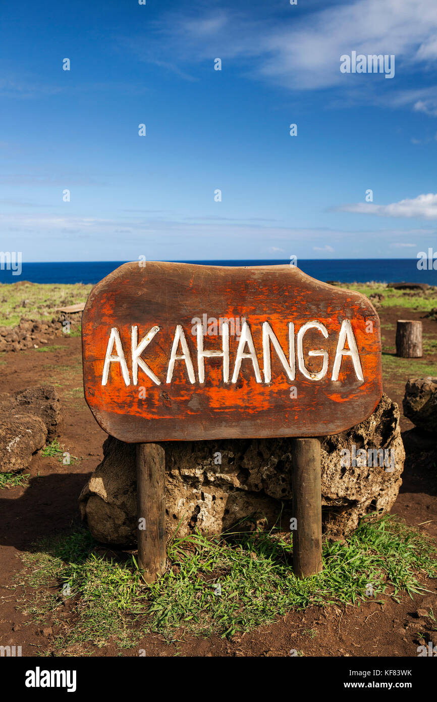 EASTER ISLAND, CHILE, Isla de Pascua, Rapa Nui, According to tradition ...