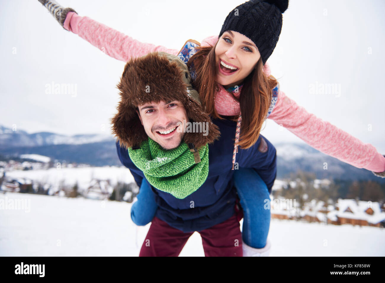 Couple spending great time together Stock Photo - Alamy