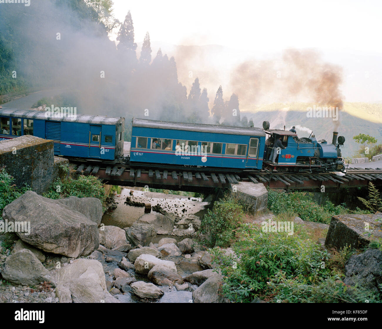INDIA, Darjeeling Himalayan Railway, Kurseong Stock Photo - Alamy