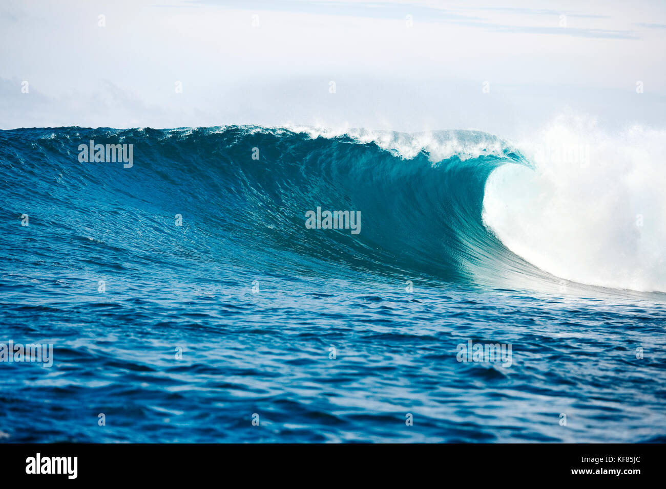 INDONESIA, Mentawai Islands, Kandui Resort, shot of a wave at ...
