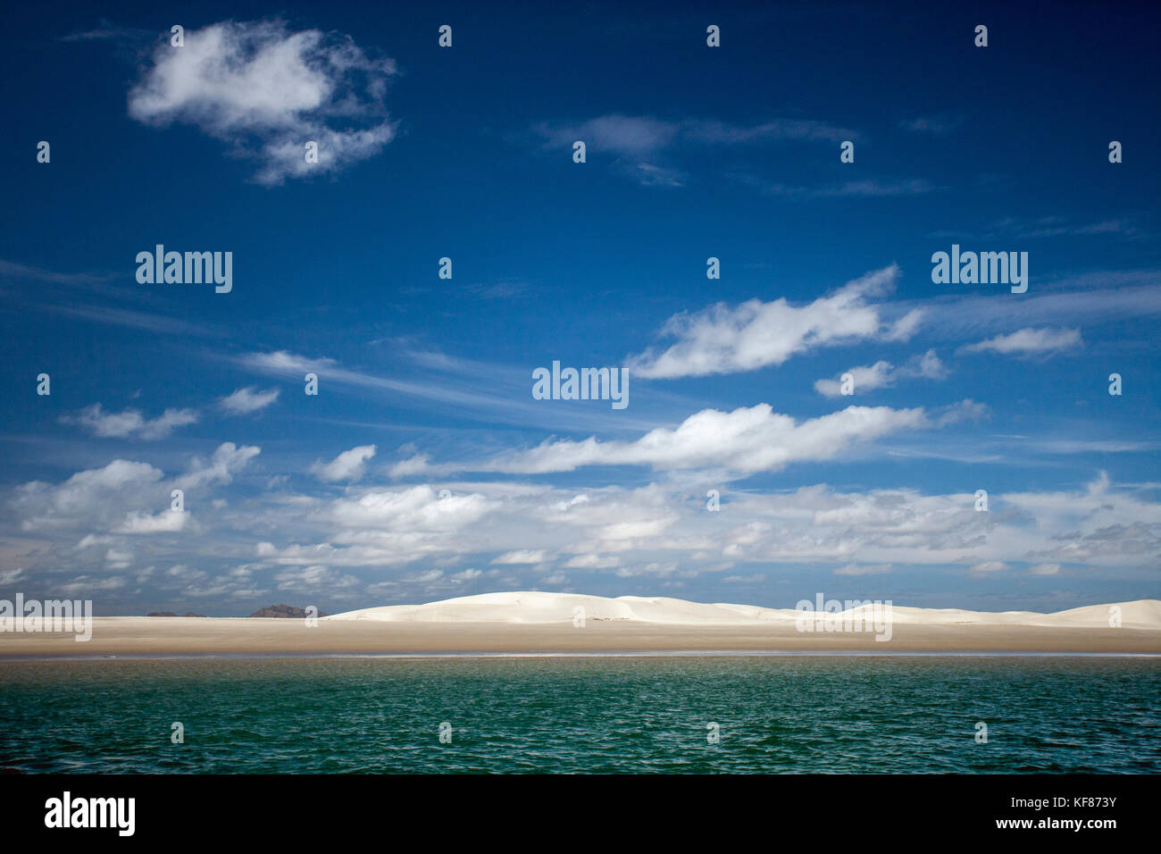 MEXICO, Baja, Magdalena Bay, Pacific Ocean, the beautiful scenery ...