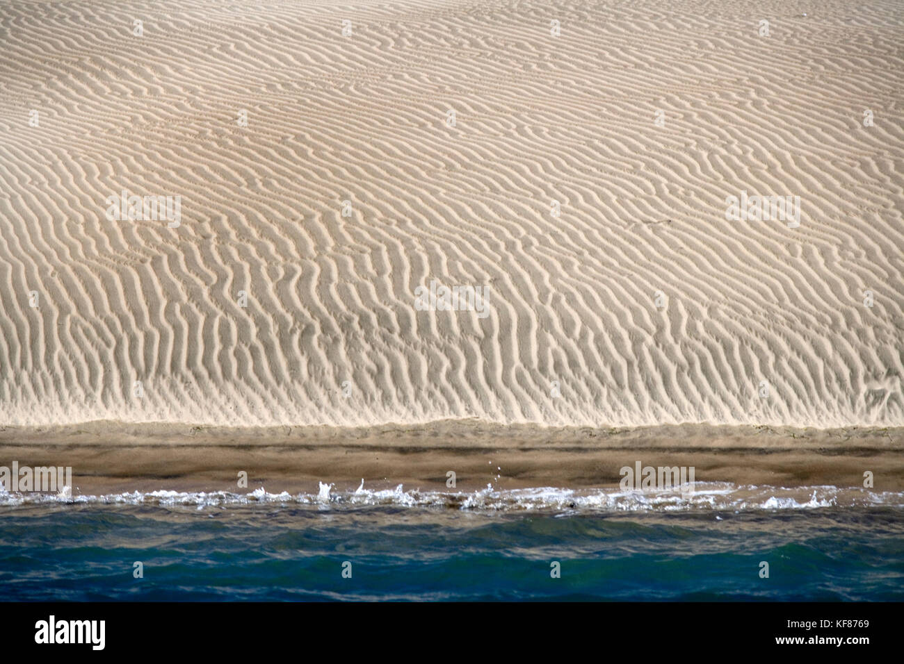 MEXICO, Baja, Magdalena Bay, Pacific Ocean, the beautiful scenery ...