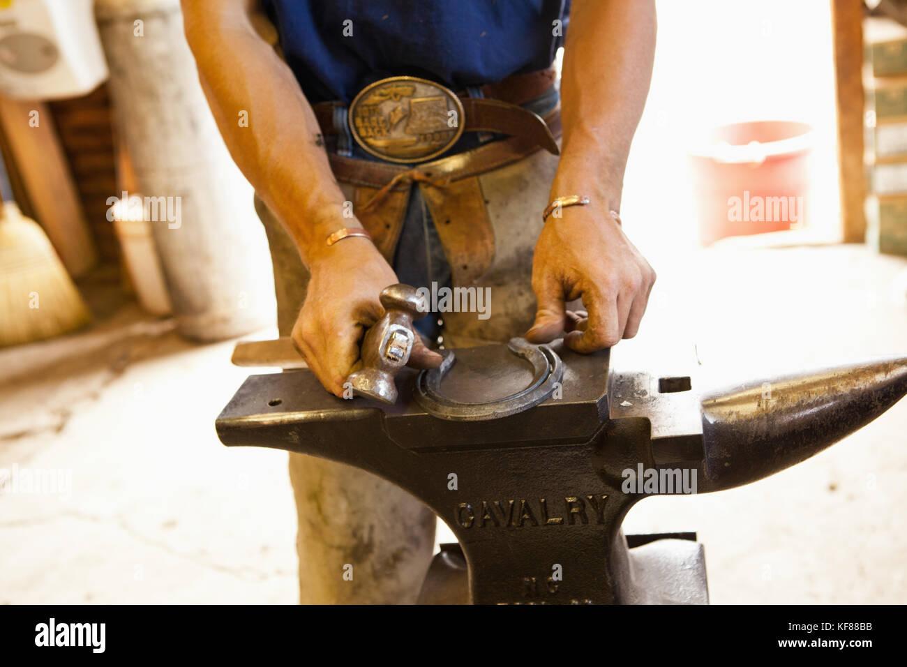 Ranch farrier detail hi-res stock photography and images - Alamy
