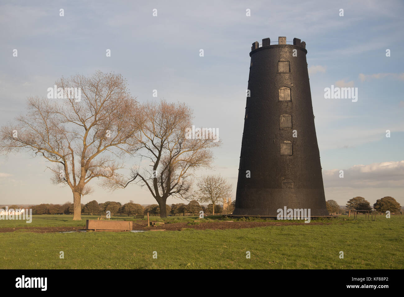 Black Mill on Beverley Westwood in East Yorkshire Stock Photo - Alamy