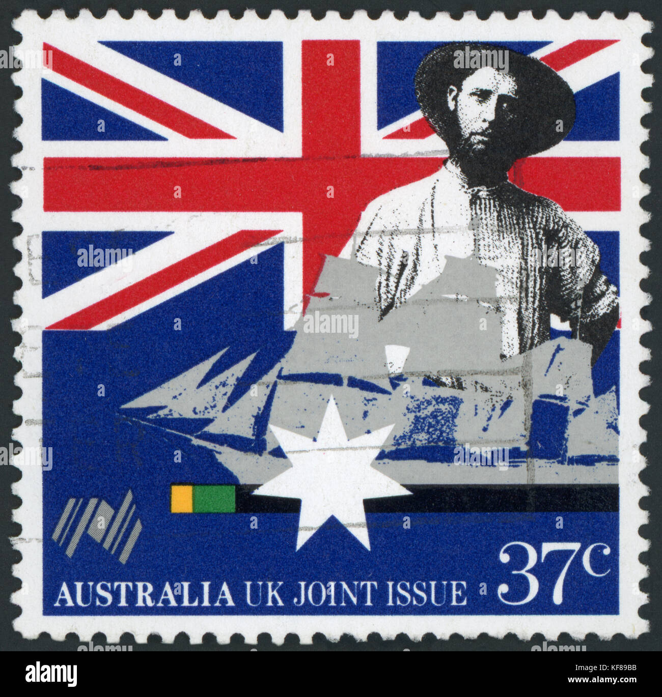 Postage stamp australia hi-res stock photography and images - Alamy