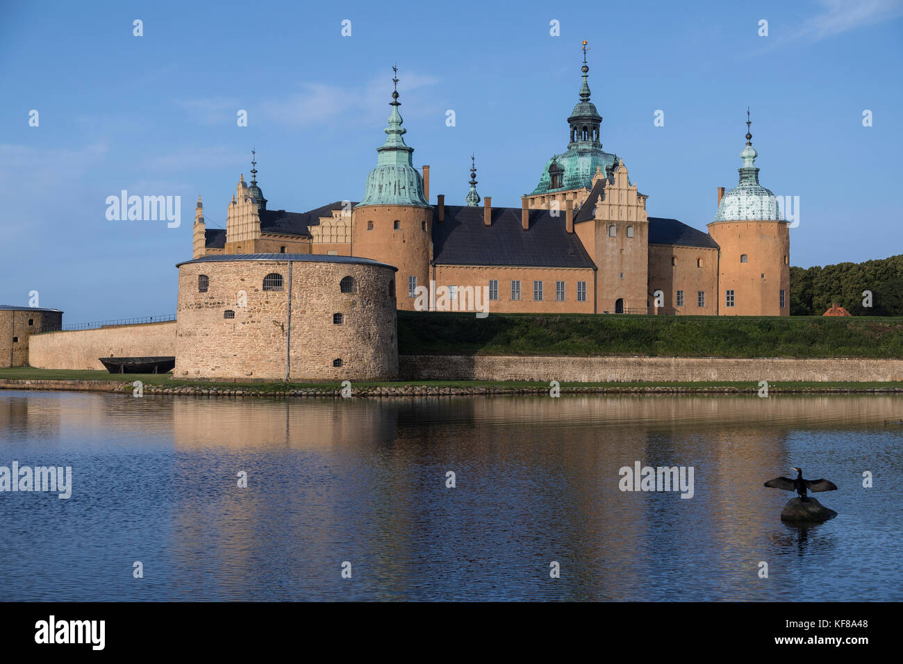 Kalmar Castle or Kalmar Slott - a castle in the city of Kalmar in the ...