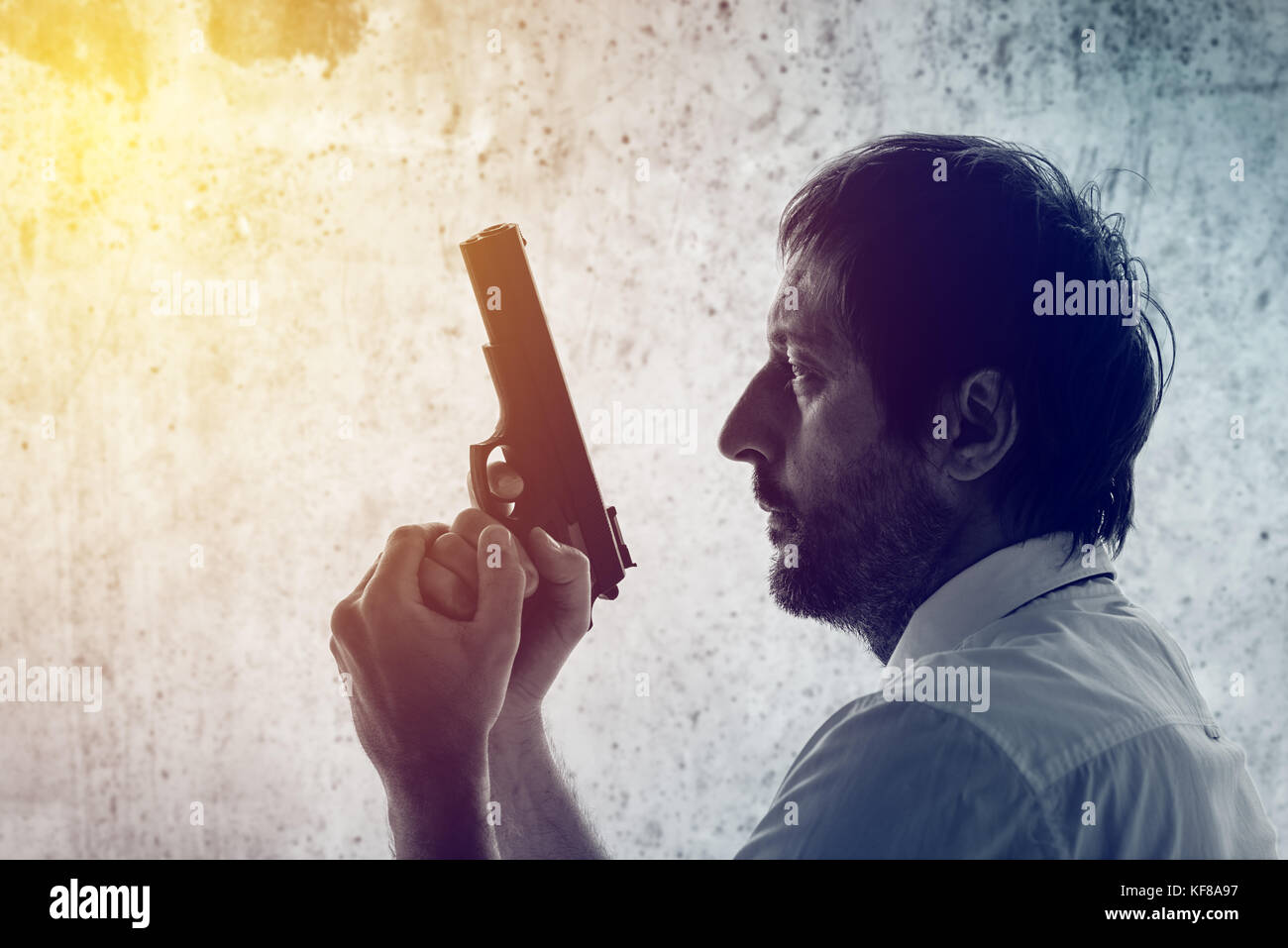 Detective enforcement man hi-res stock photography and images - Alamy