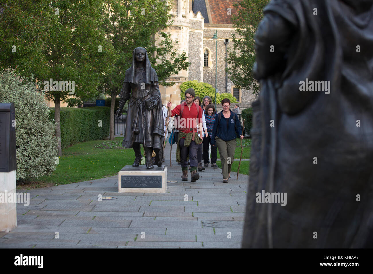 Canterbury pilgrimage trail hi-res stock photography and images - Alamy
