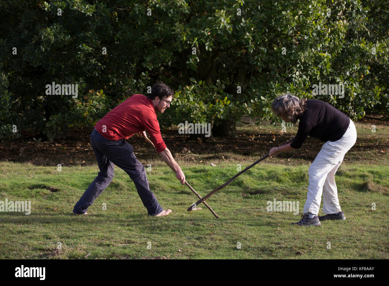 Pilgrimage to Canterbury, part of the Old Walk 220-mile pilgrims' route ...