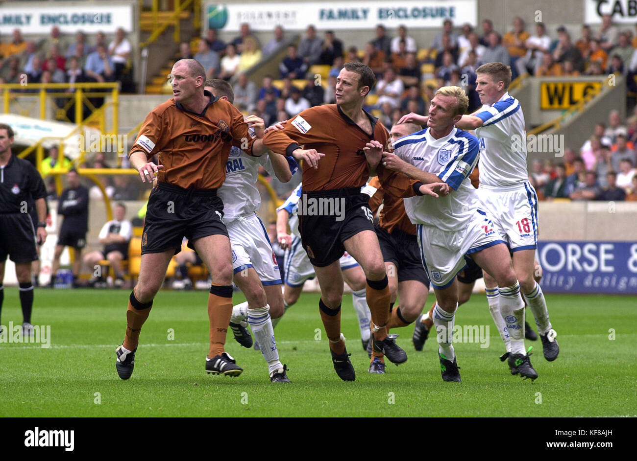 Wolverhampton Wanderers footballer Robert Taylor and Steve Sedgley ...
