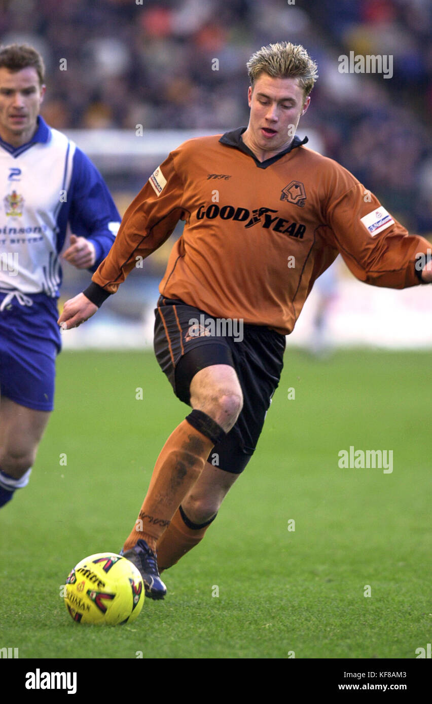 Wolverhampton Wanderers footballer Adam Proudlock 2000 Stock Photo - Alamy
