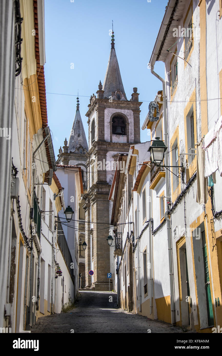 Cathedral of Portalegre or Se de Portalegre, Portalegre, Portugal Stock ...