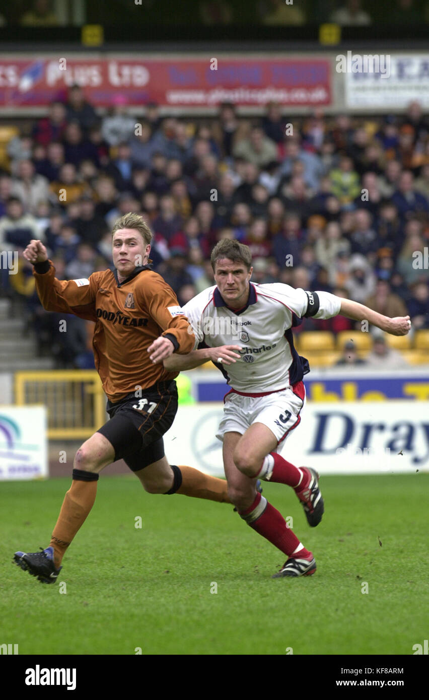 Wolverhampton Wanderers footballer Adam Proudlock and Shaun Smith of ...