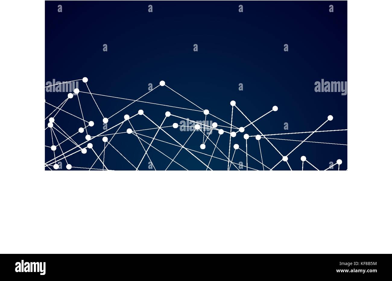 Abstract Connecting Dots And Lines Connection Technology Science