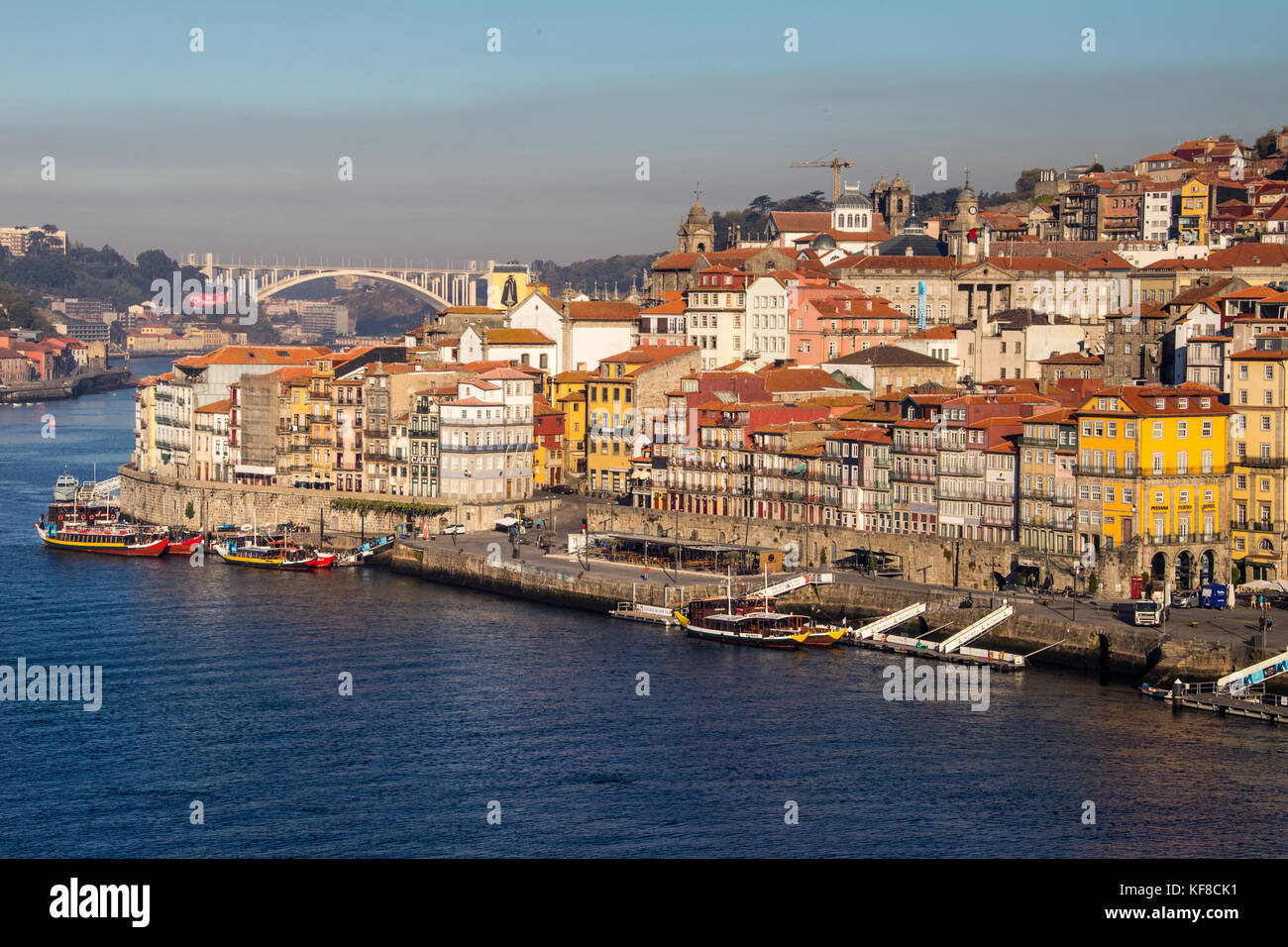Douro riverfront, Porto, Portugal Stock Photo - Alamy