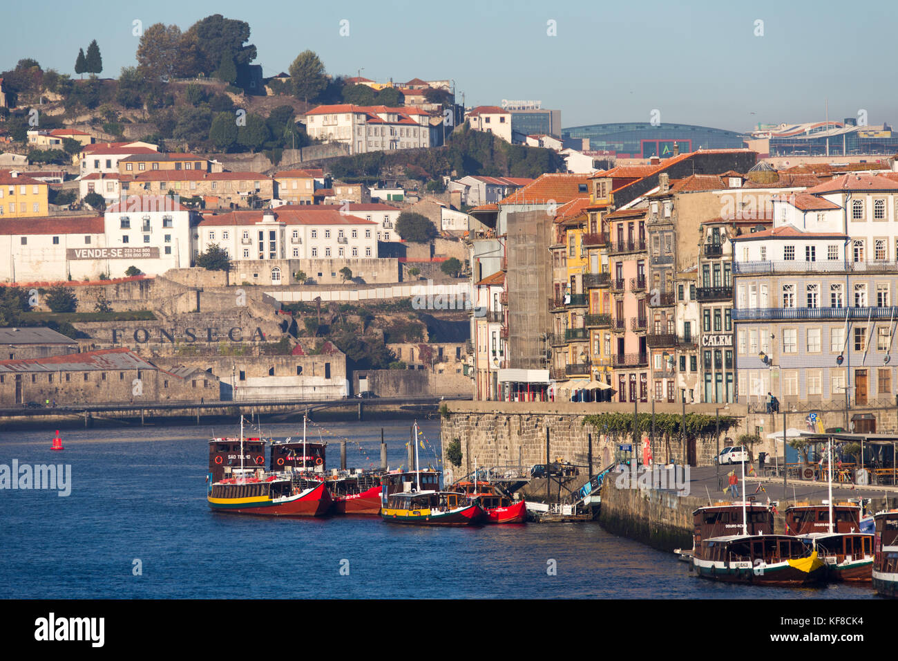 Douro riverfront, Porto, Portugal Stock Photo - Alamy