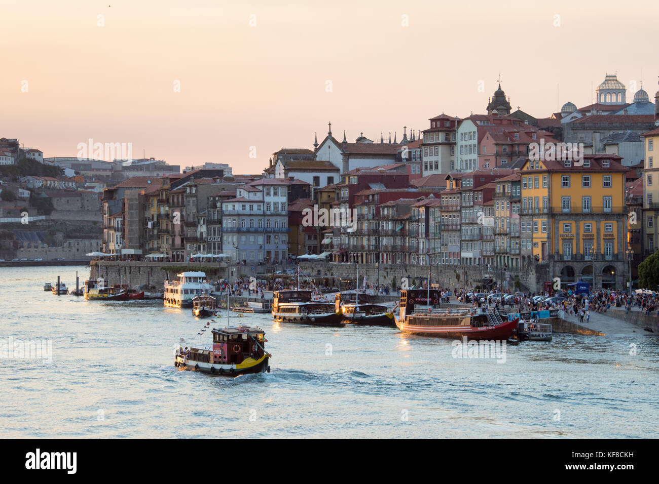 Douro riverfront, Porto, Portugal Stock Photo - Alamy