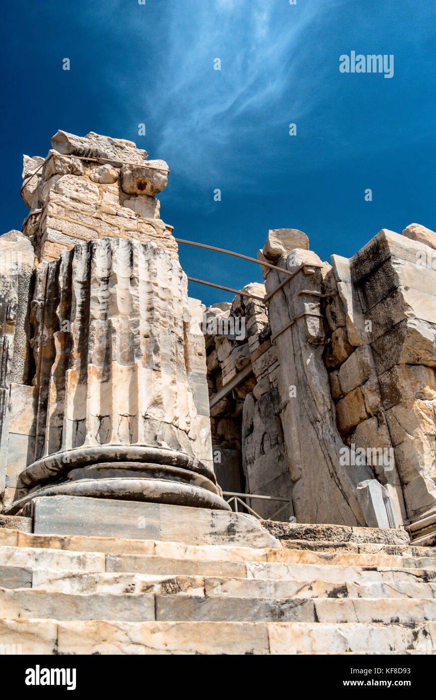 Ruins of Temple of Apollo Stock Photo - Alamy